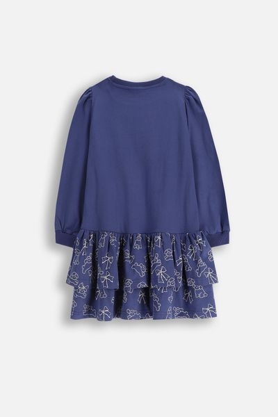 COCCODRILLO suknelė FROSTING PUDDLE GIRL KIDS, mėlyna, cm | Suknelės